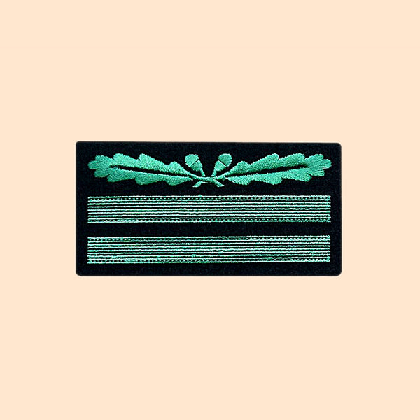 WW2 German Army 1st Lieutenant Sleeve Rank Insignia Heer Oberleutnant ...
