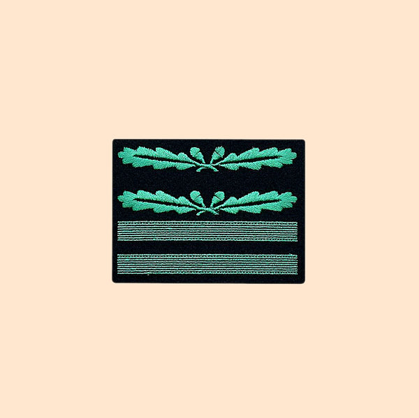 WW2 German Army Lieutenant Colonel Sleeve Rank Insignia Heer Oberstleu ...